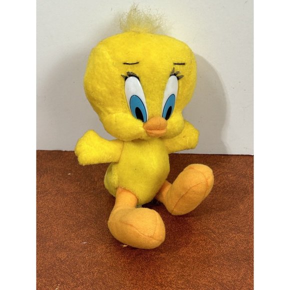 Warner Bros. | Toys | Looney Tunes Tweety Bird Plush Zipper Back 5 ...